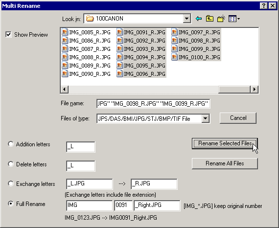 File Multi Rename